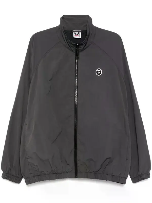 AAPE BY *A BATHING APE Moonface-logo Windbreaker Jacket - Black