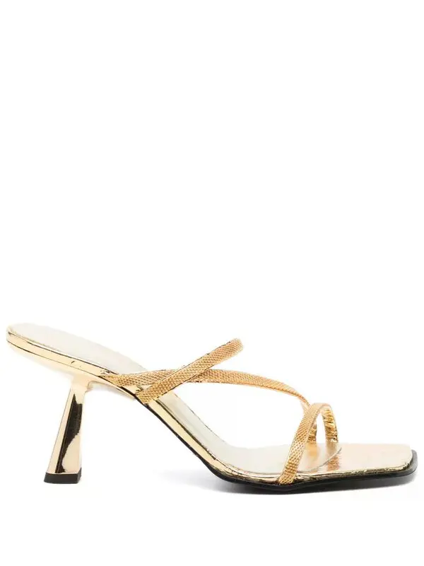 REJINA PYO 50mm Bella Sandals - Gold