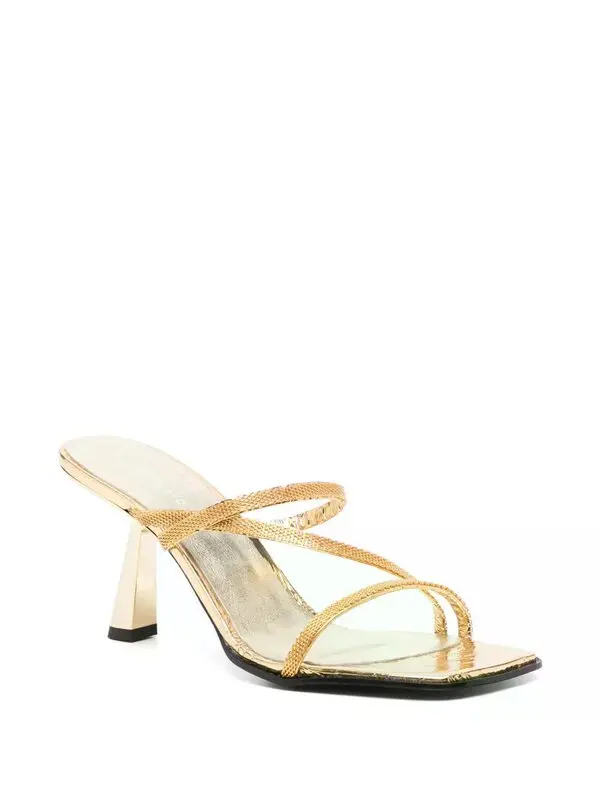REJINA PYO 50mm Bella Sandals - Gold