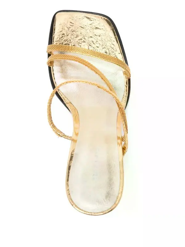 REJINA PYO 50mm Bella Sandals - Gold