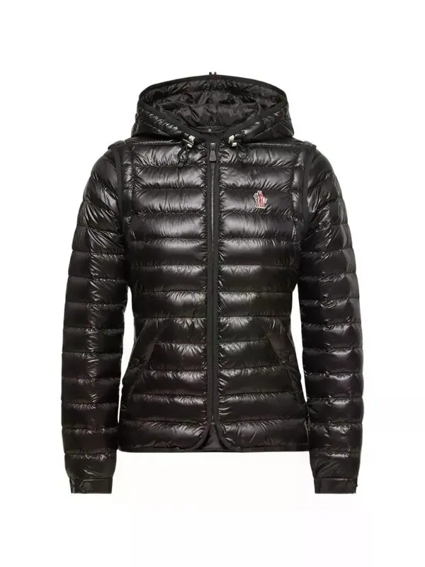 Moncler Karura Quilted Hooded Jacket - Black