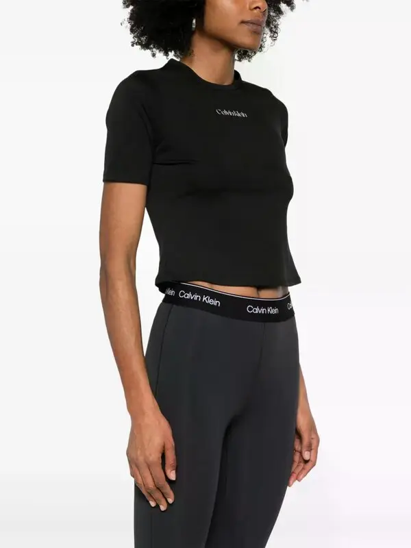 Calvin Klein Raised-logo Performance T-shirt