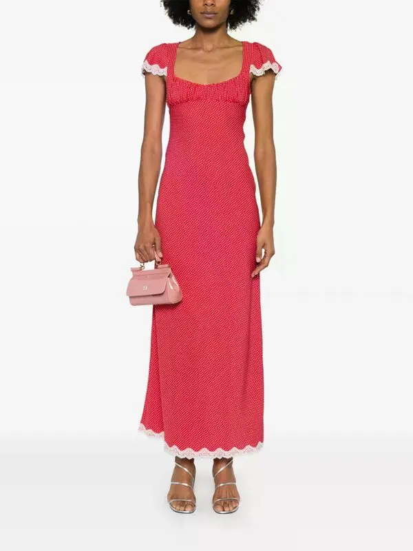 Frankies Bikinis Rosalyn Maxi Dress In Red - 70% Off | Editorialist