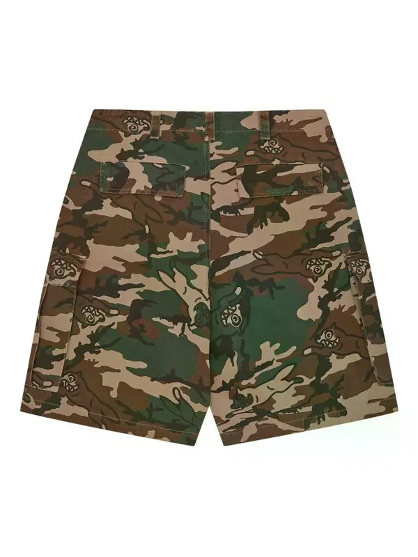 ICECREAM Running Dog Camouflage Cargo Shorts