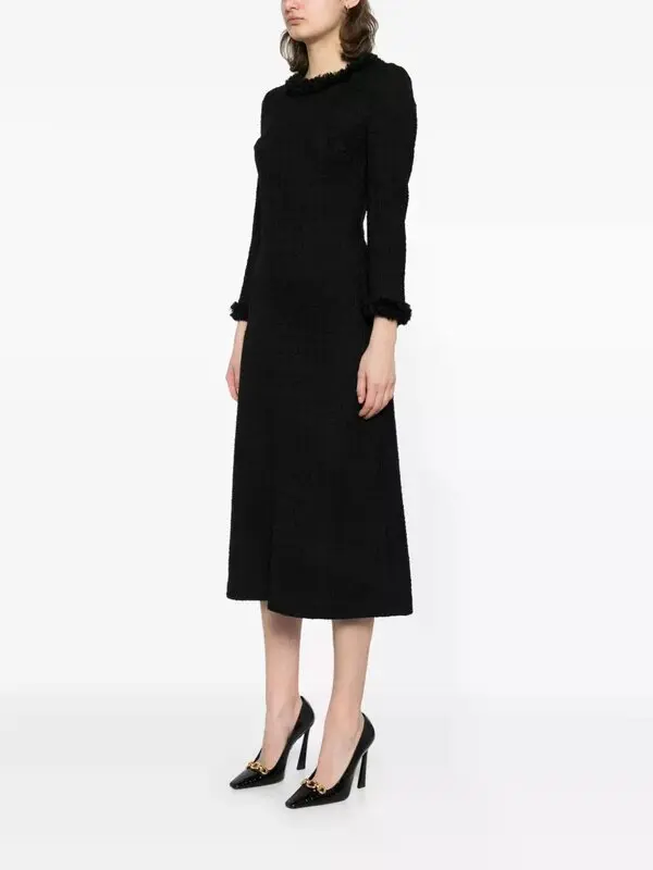 slim fit dress slacks Women's Tweed Fit & Flare Dress main image 0