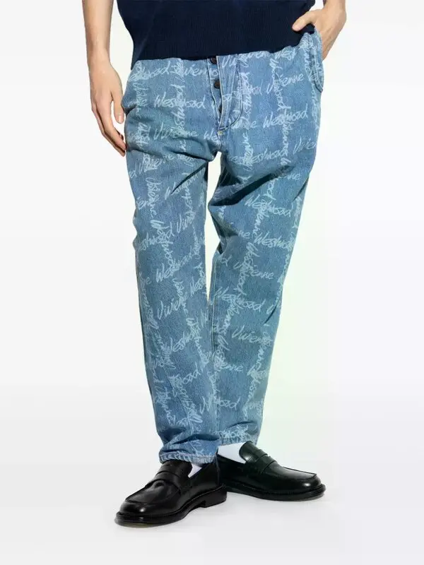 VIVIENNE WESTWOOD Drunken Jeans - Blue