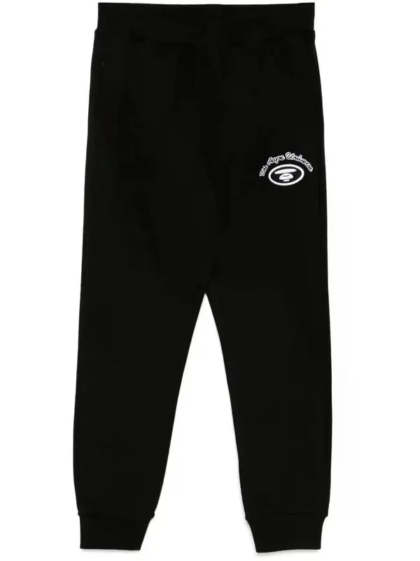 AAPE BY *A BATHING APE® Logo-patch Track Pants