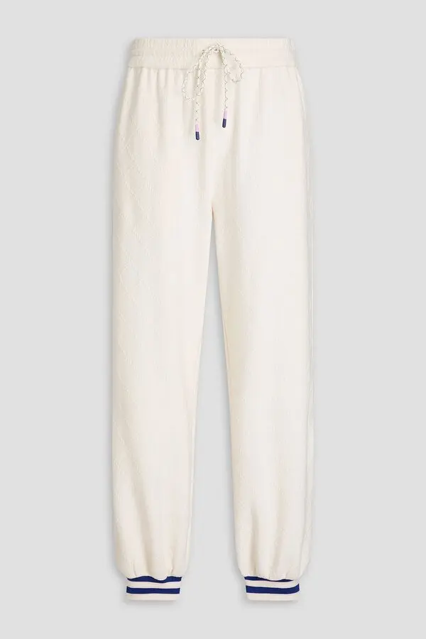 Zimmermann Jacquard-knit Track Pants