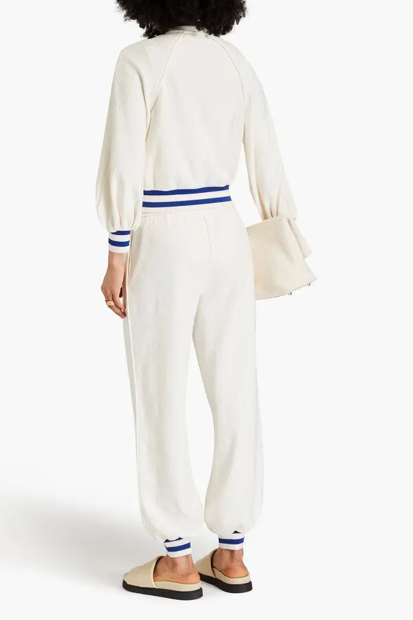 Zimmermann Jacquard-knit Track Pants