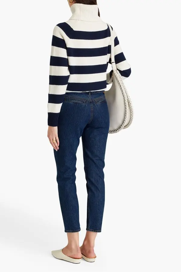 Zimmermann Mid-rise Tapered Jeans