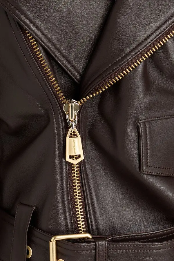Zimmermann Leather Biker Jacket