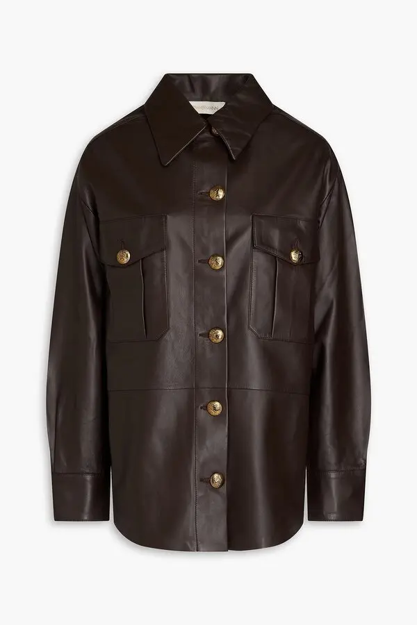 Zimmermann Leather Shirt