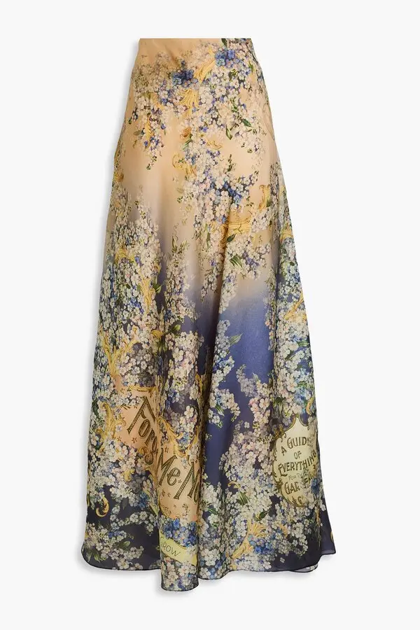 Jupe Longue Maxi Zimmerman - Taille 0 - Marron - Occasion En Parfait état