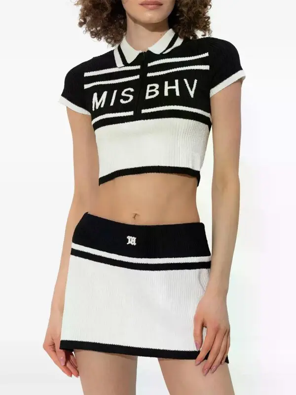 MISBHV Fluffy Cannes Polo Top