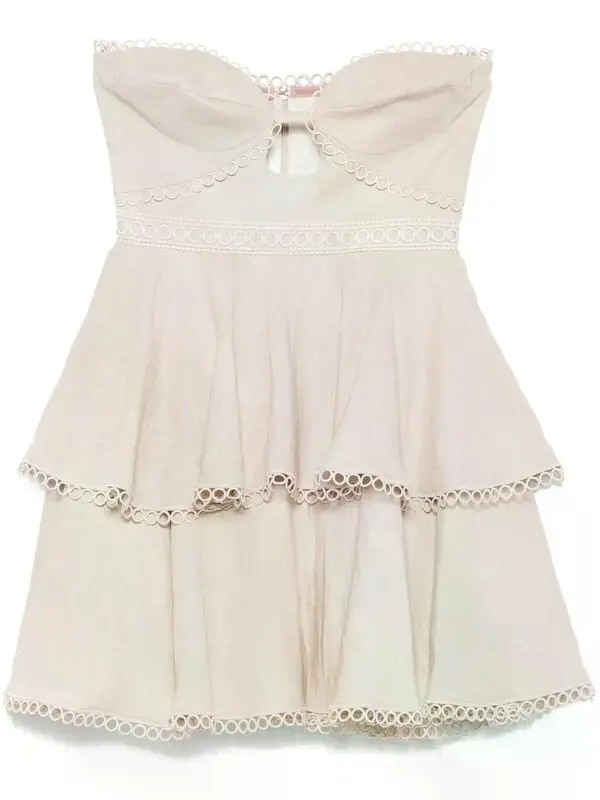 PatBO Ruffled Mini Dress