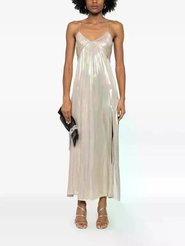 Zadig&Voltaire Metallic Midi Dress
