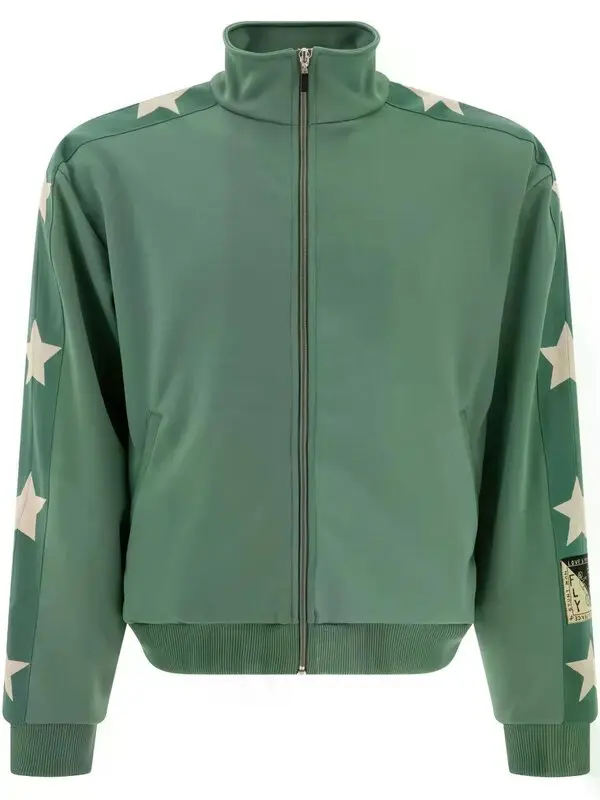Kapital Star-Print Sweatshirt - Green | Editorialist