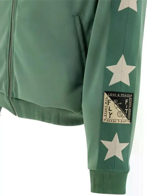 KAPITAL キャピタル 星 スターパーカー 1 Kapital Star-Print Sweatshirt - Green | Editorialist
