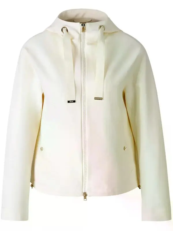 Herno Hooded Jacket - White