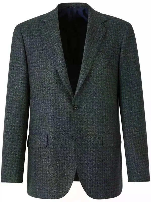 SARTORIO NAPOLI Checked Blazer - Green