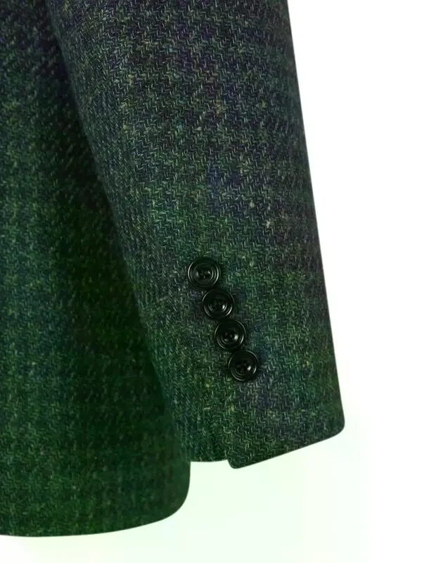 SARTORIO NAPOLI Checked Blazer - Green