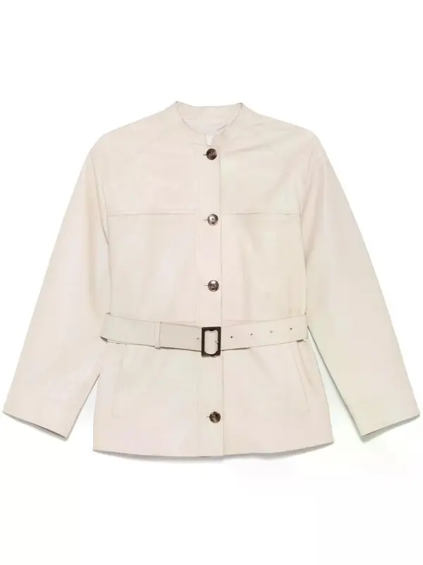 YVES SALOMON Leather Jacket
