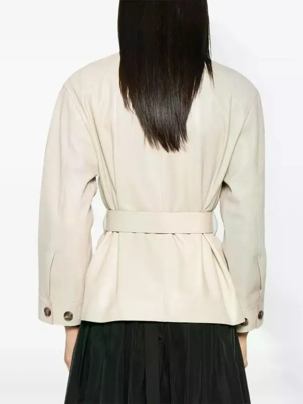 YVES SALOMON Leather Jacket