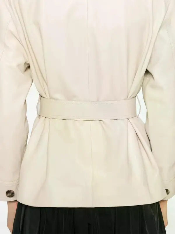 YVES SALOMON Leather Jacket