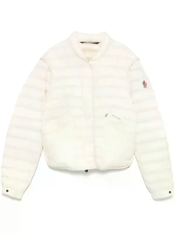 Moncler Quilted Puffer Jacket - Neutrals