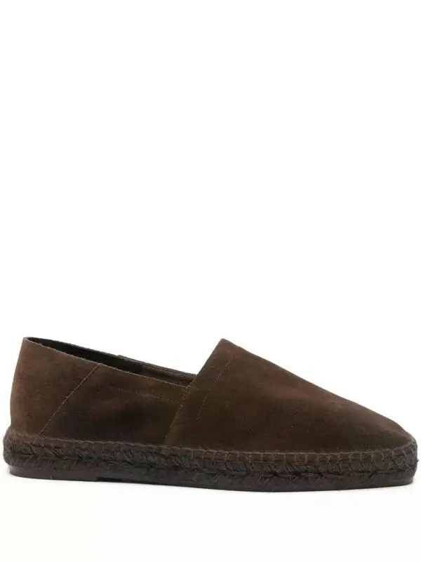 TOM FORD Suede Espadrilles - Brown