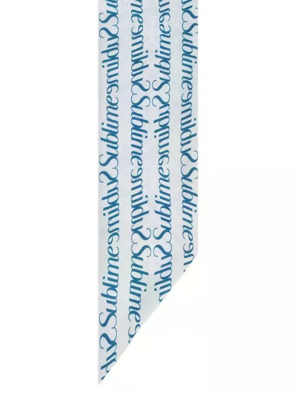 Tory Burch Monogram-print Scarf