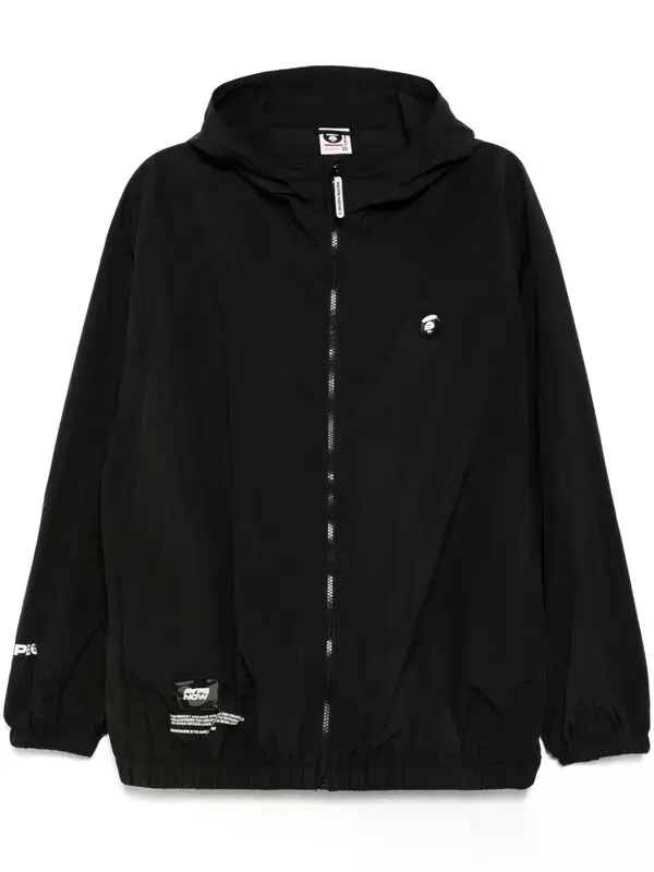 AAPE BY *A BATHING APE® Logo Hooded Jacket