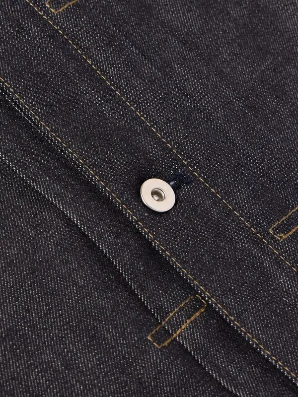 JIL SANDER Raw Denim Trucker Jacket