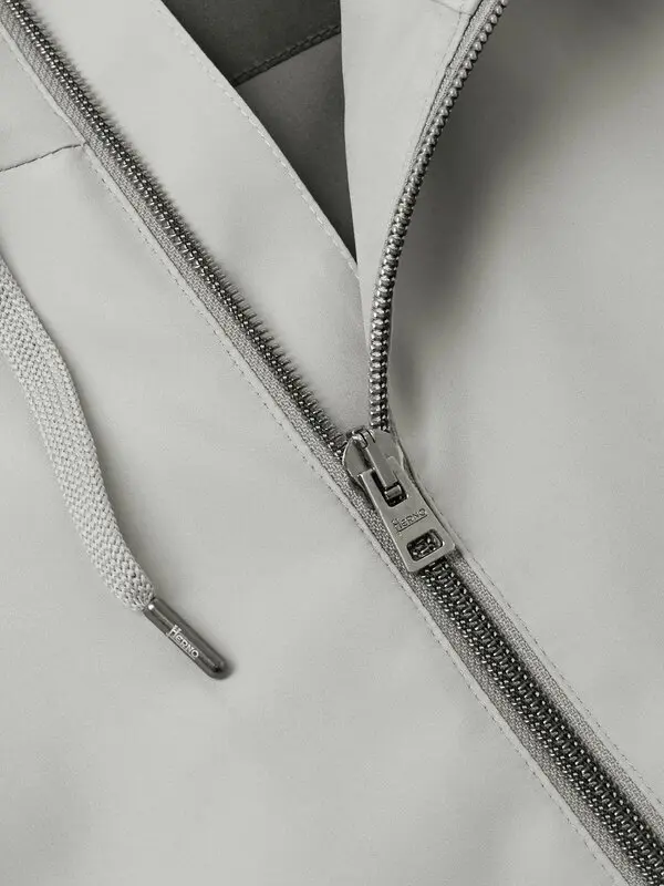 Herno Shell Hooded Jacket - Gray