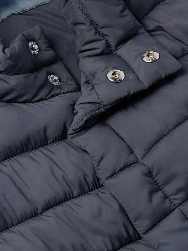 Herno Lo Smanicato Quilted Gilet - Blue