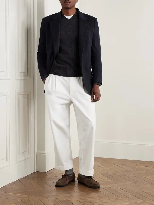 GHIAIA Sartoria Brushed-cashmere Blazer