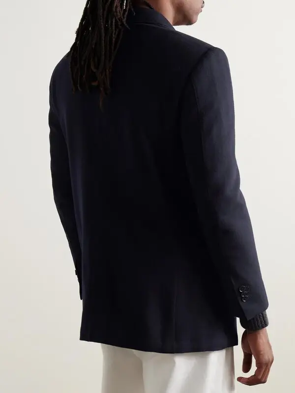 GHIAIA Sartoria Brushed-cashmere Blazer