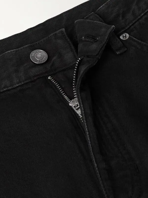 Zegna City Slim-fit Straight-leg Jeans - Black