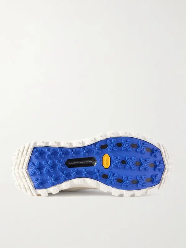 Moncler Trailgrip Gtx Leather-trimmed Sneakers