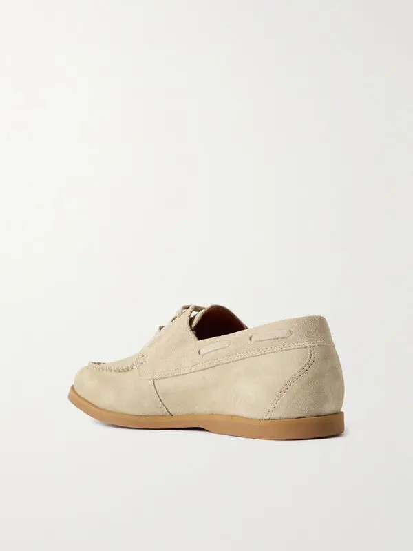 Mr P. Richard Suede Boat Shoes