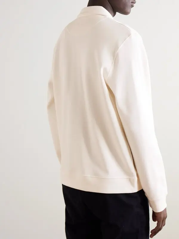 Mr P. Cotton-jersey Sweatshirt - Neutrals