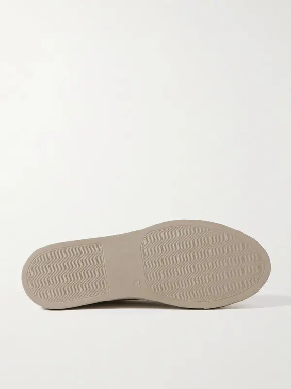 Mr P. Perforated Suede Sneakers