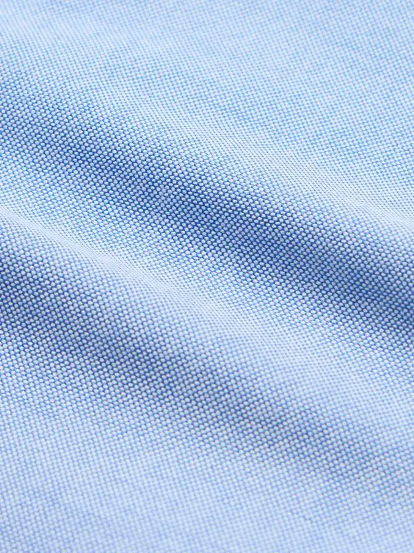 Portuguese Flannel Belavista Button-down Collar Cotton Oxford Shirt - Blue