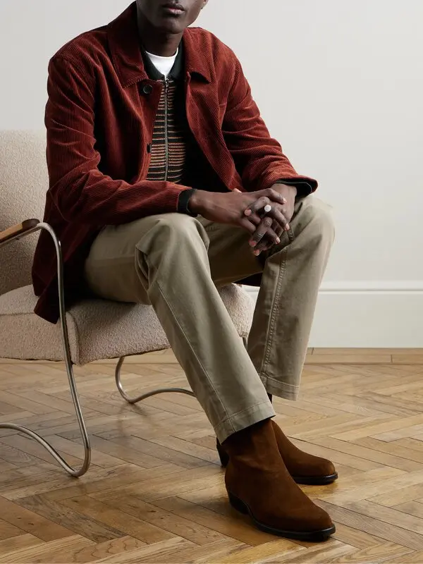 Mr P. Oscar Suede Chelsea Boots