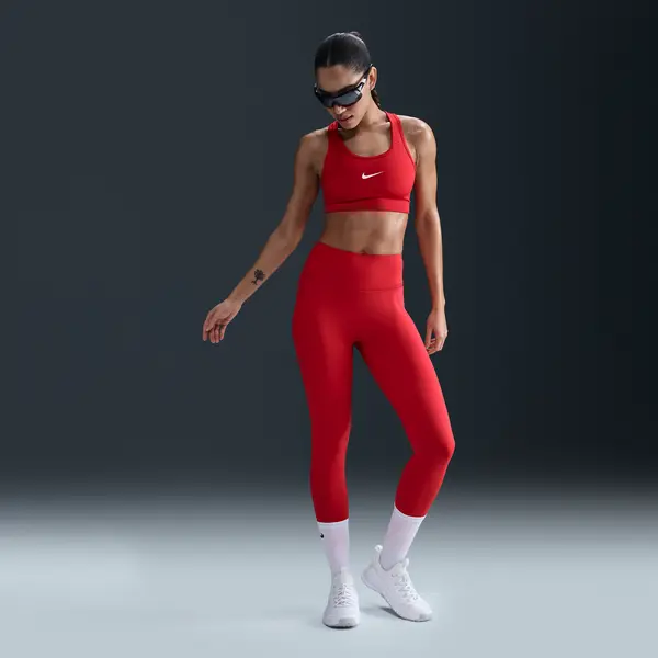 Nike Universa High-waisted 7/8 Leggings - Red