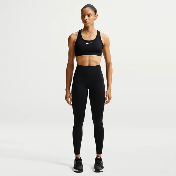 Nike Universa High-waisted Full-length Leggings With No Front Seam - Black