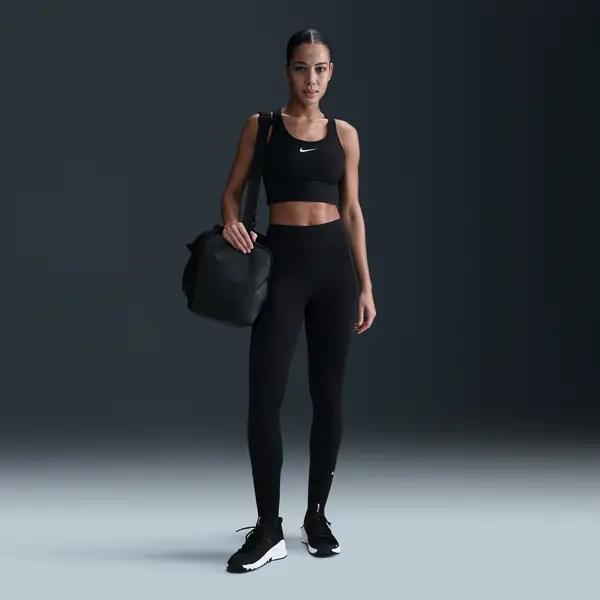 Nike Universa High-waisted 7/8 Leggings With Seamless Front - Black