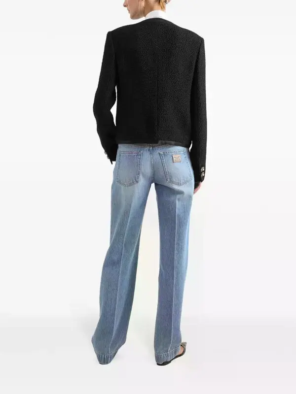 Dolce & Gabbana Knitted Jacket - Black