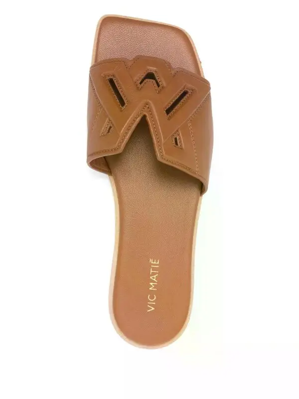 VIC MATIE Leather Sandals