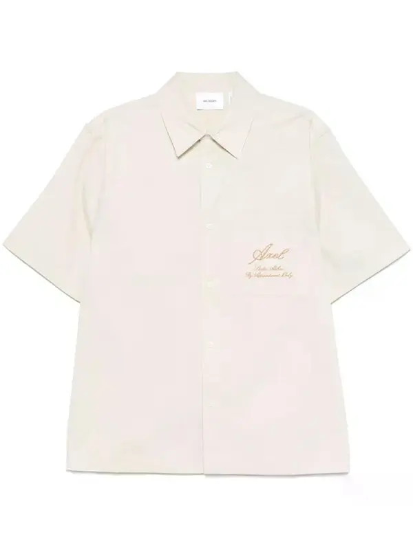 Axel Arigato Logo-embroidered Shirt